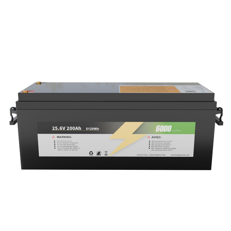 25.6V 200Ah LiFePO4 battery, with JK BMS