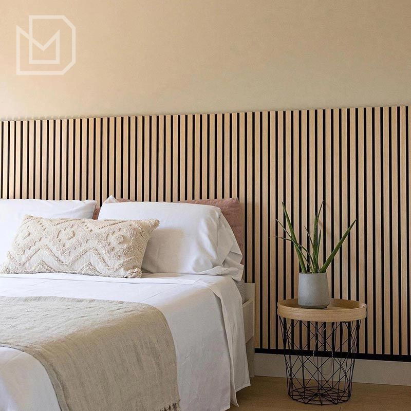 Custom Hotel Wooden Sound‑Insulation Acoustic Slats Manufacturer