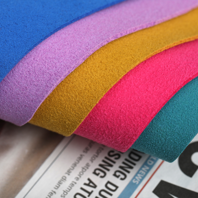 microfiber Various Types of Suede Leather in Stock
