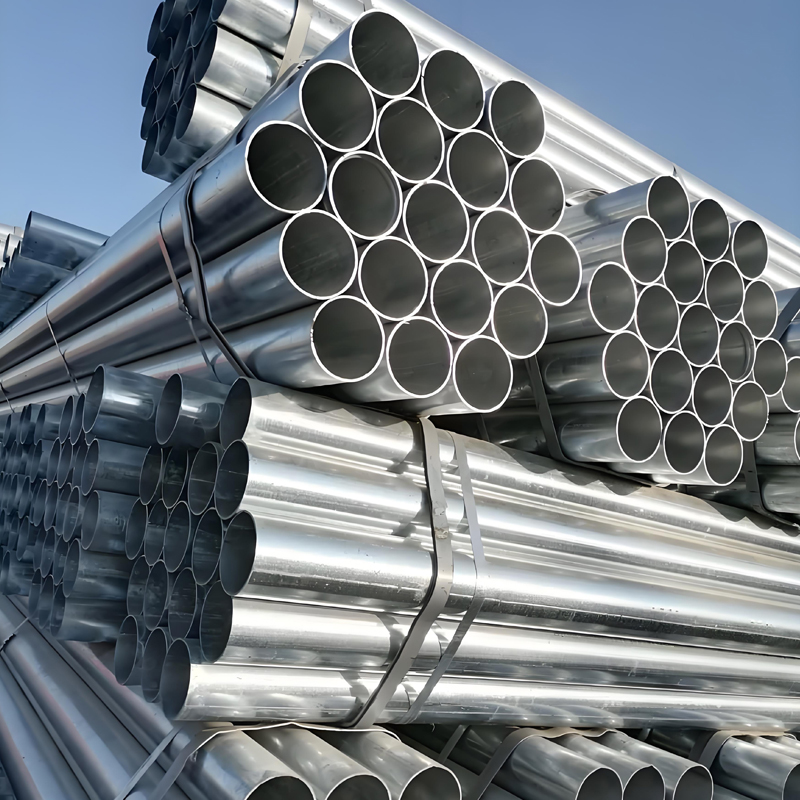 Galvanized 6 Inch ASTM A53 Steel Pipe - Zinc Coated for Oil Pipelines ...