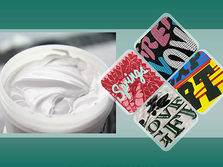 Puff Printing Paste, 3D Raised Printing Paste for Textiles & Leather