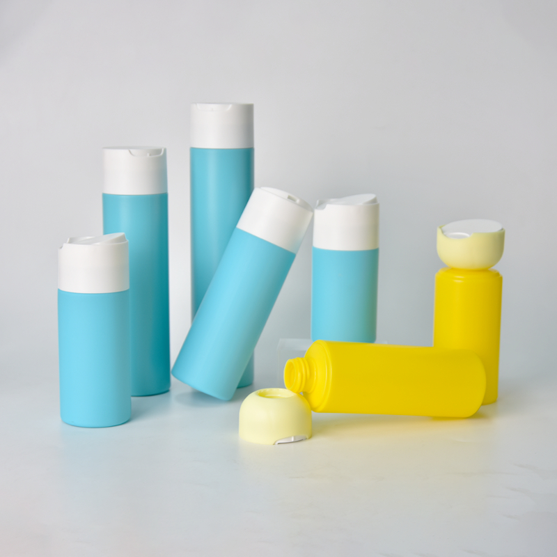 Flip Top Shampoo Bottles