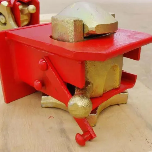 Manual Retractable Twist Lock for Container Trailers.