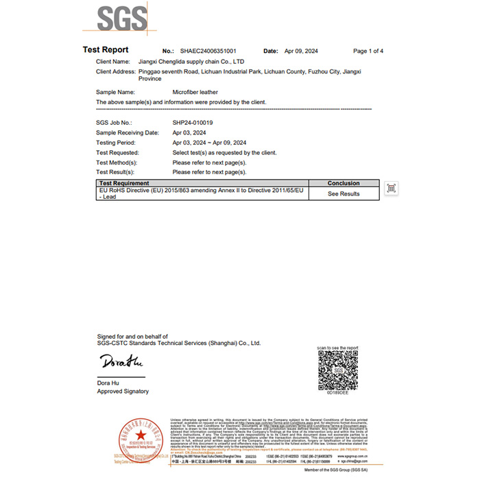 Leather Certifications, ISO Certified PU Leather Factory