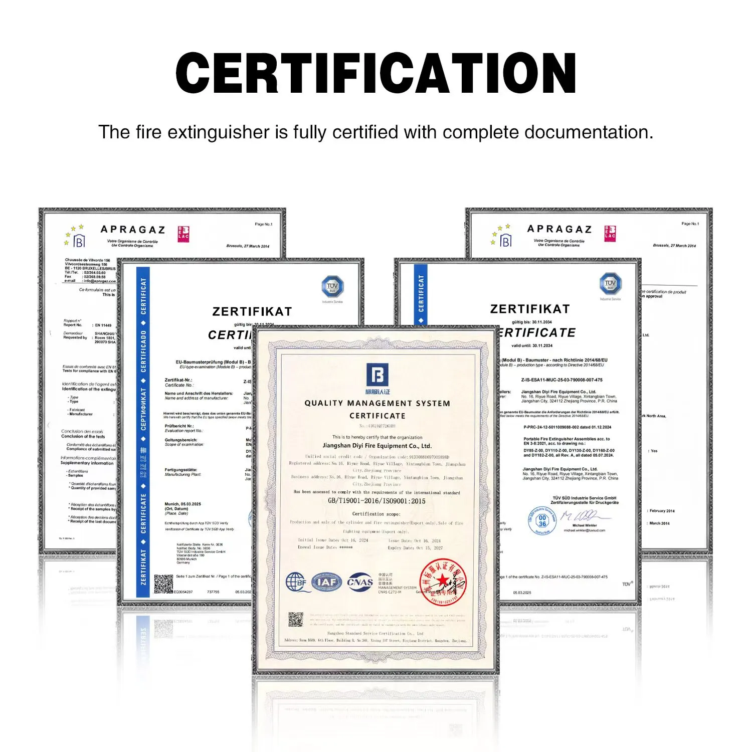 Ultimate Guide to Fire Extinguisher Certification & Export.
