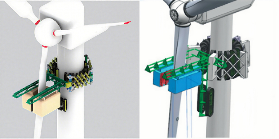 Wind power cleaning robot | Automated blade cleaning solution | COMAX