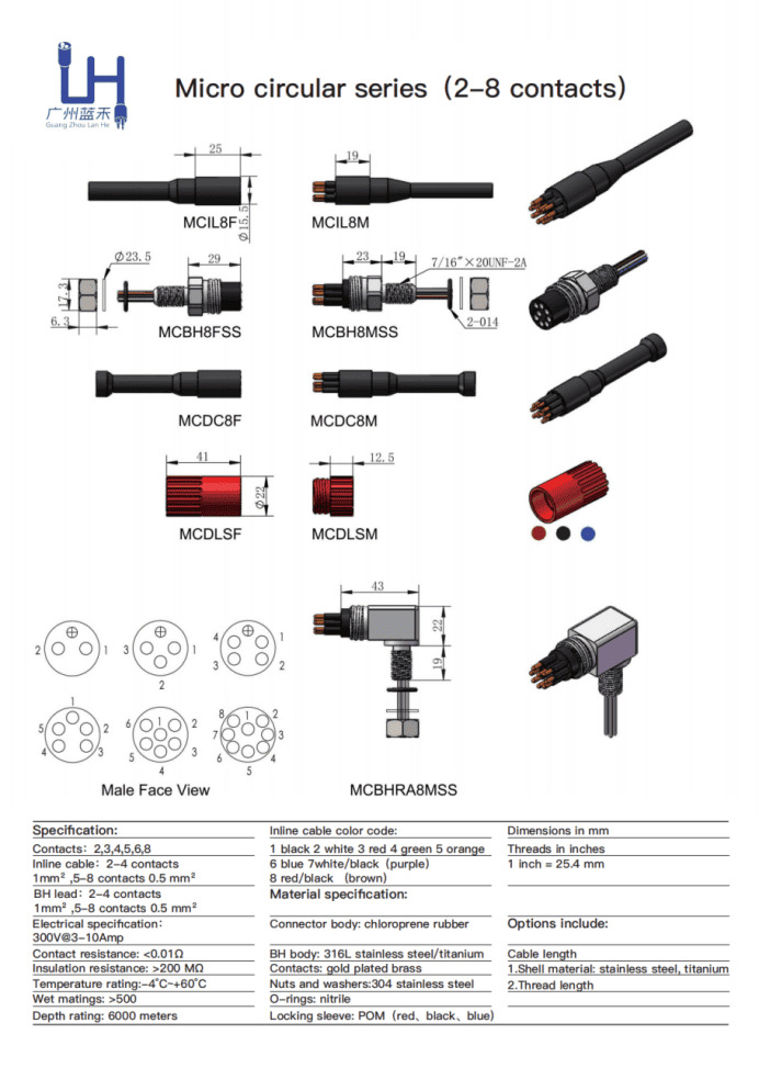 Waterproof Connectors, IP67/IP68 Sealed Electrical Connectors for Harsh ...