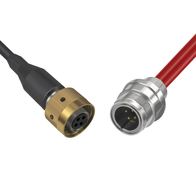 Metal Shell High Voltage 4 Contacts