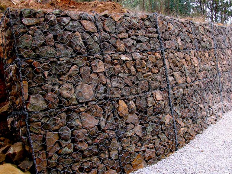 Gabion Mesh, Durable Wire Mesh for Retaining Walls & Erosion Control