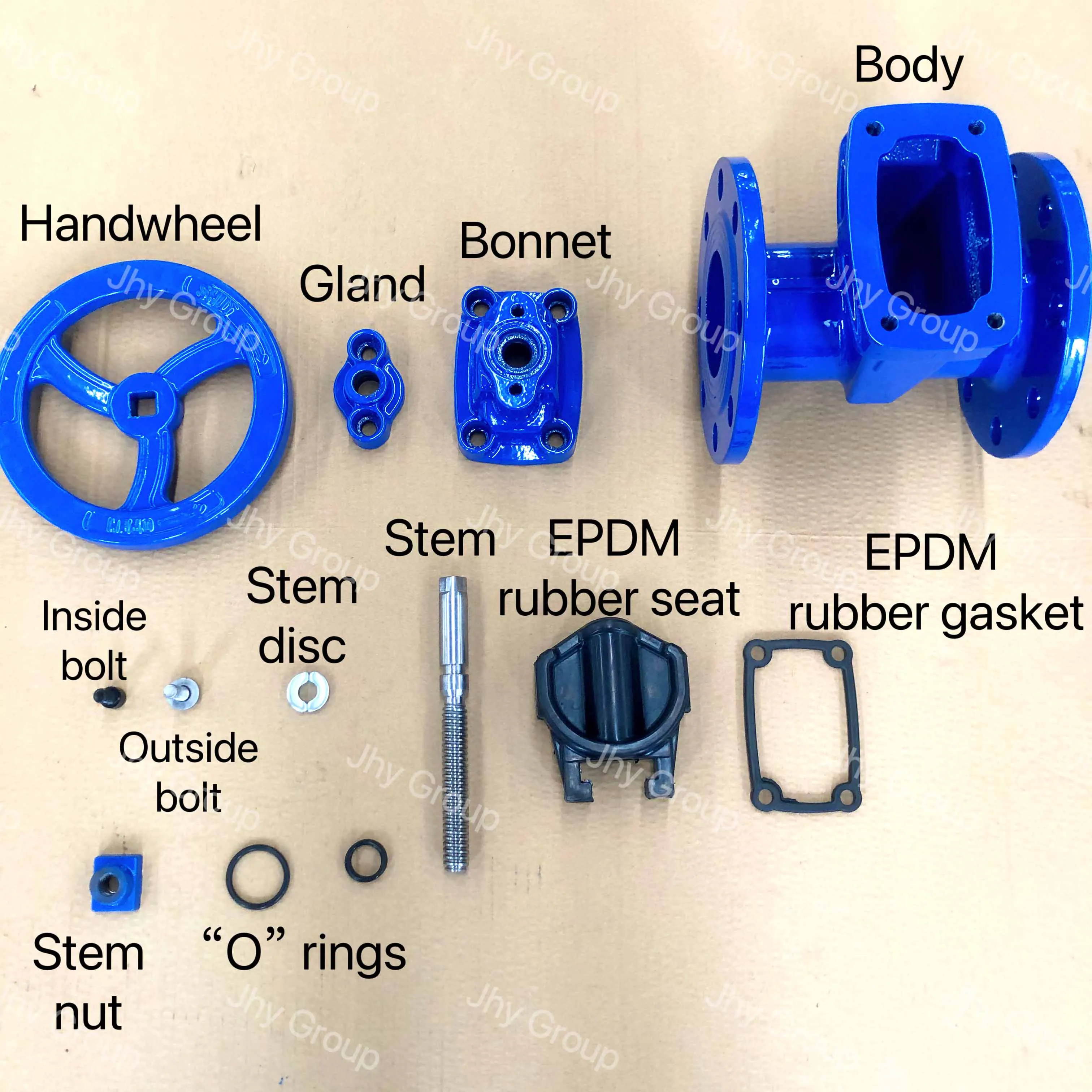 JHY Gate Valve Parts