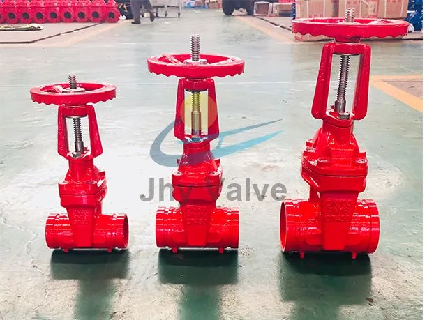 Hebei JHY Fire Grooved Gate Valve: calidad exportada a Turquía
