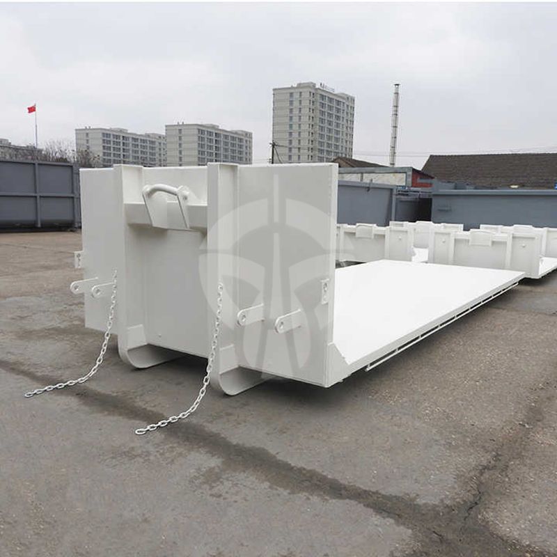 MARRELL HOOKLIFT FLAT TOP TRAY, high load capacity, durable material ...