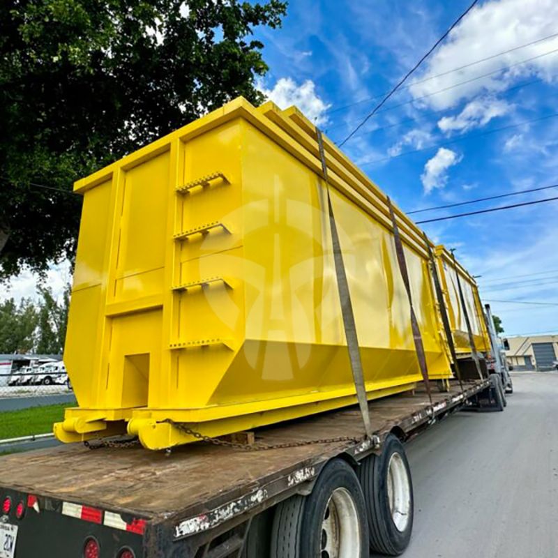 MARRELL Standard Bathtub Roll-Off Containers, Durable Material ...