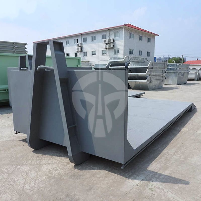 Flatbed Hook-Lift Containers Flatbed design, high load capacity ...