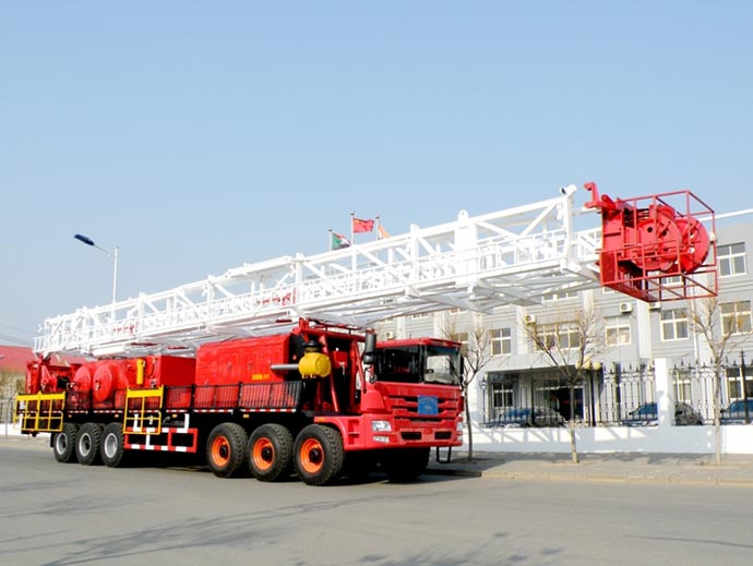 Truck-Mounted Drilling Rig, Portable