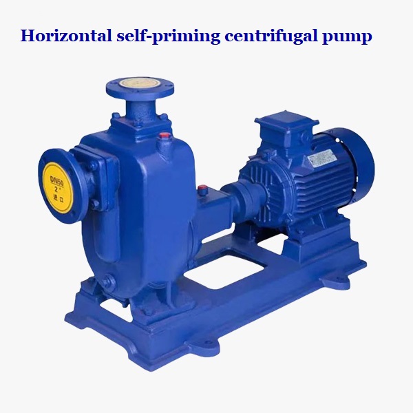 ZX horizontal self-suction centrifugal sewage pump