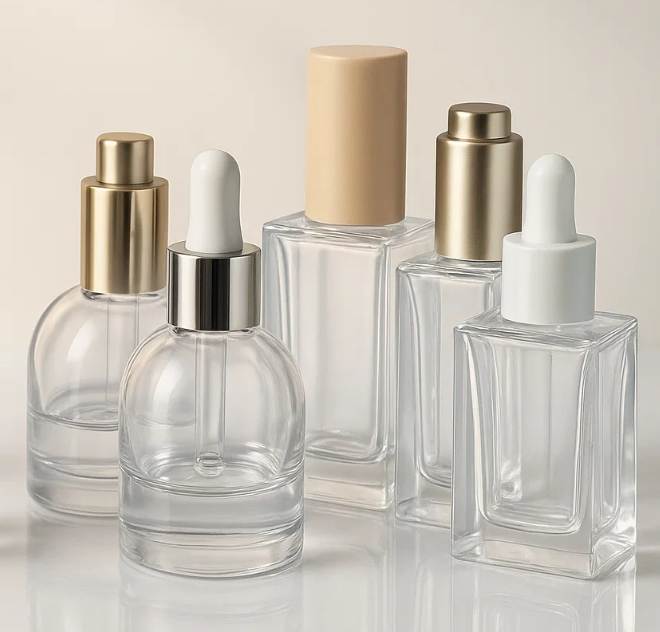 Premium Glass Bottles, Luxury Packaging Solutions, Custom Designs
