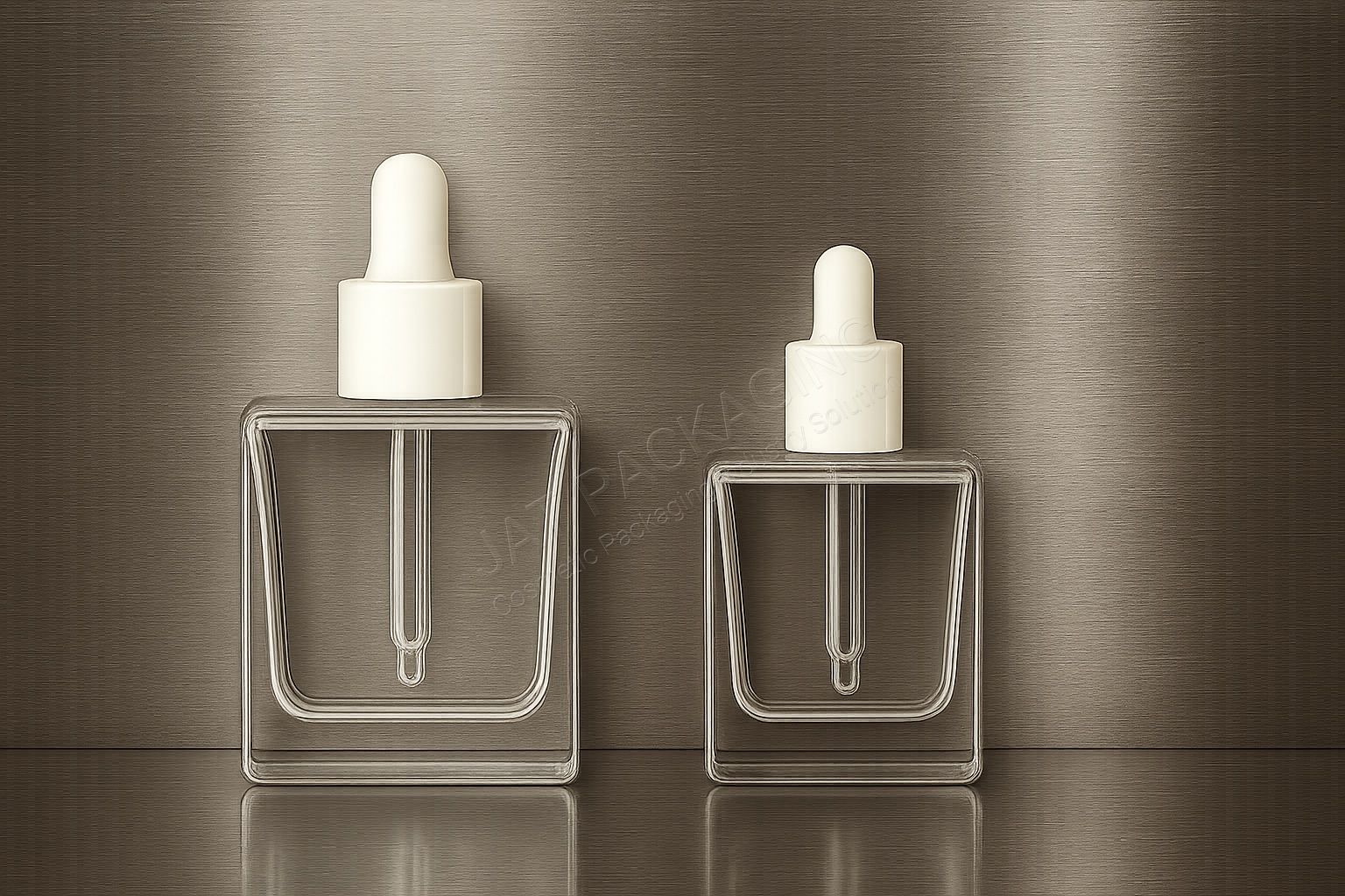 Modern Square Dropper Bottles – 30ml & 15ml