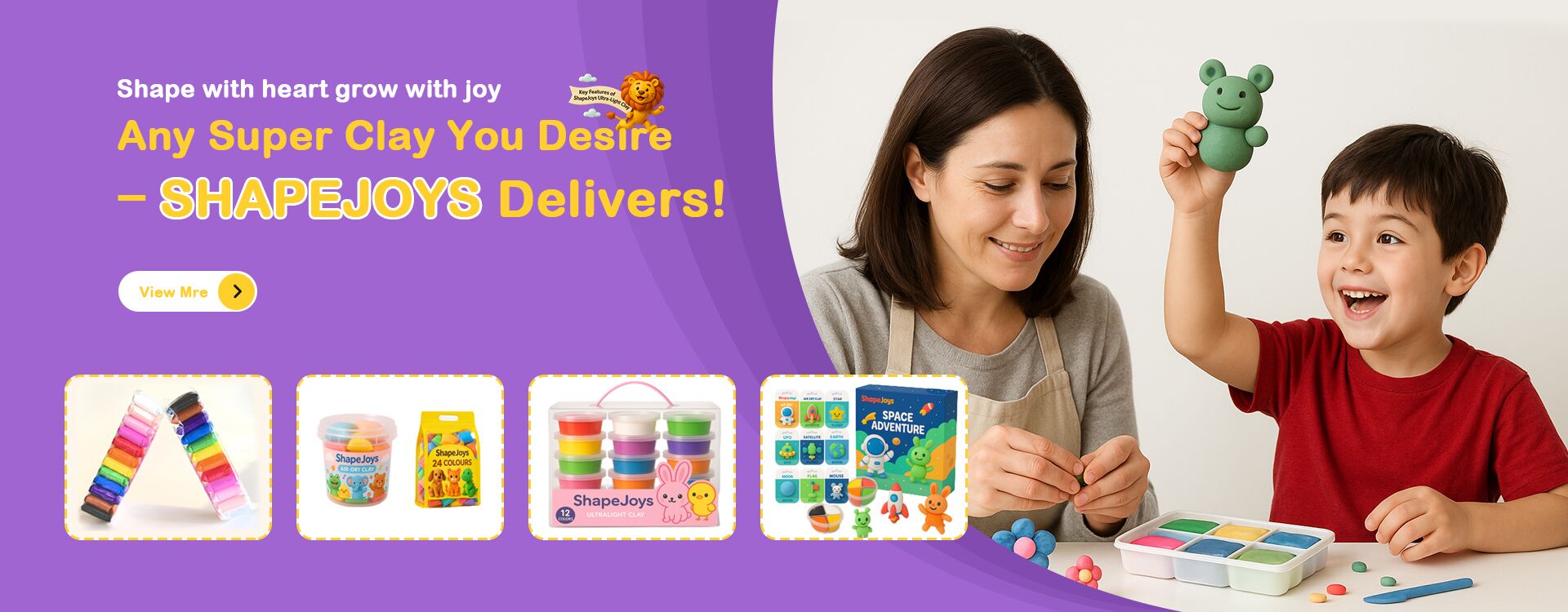 Create Anything with Super Light Clay – Soft, Safe & Easy to Mold ...