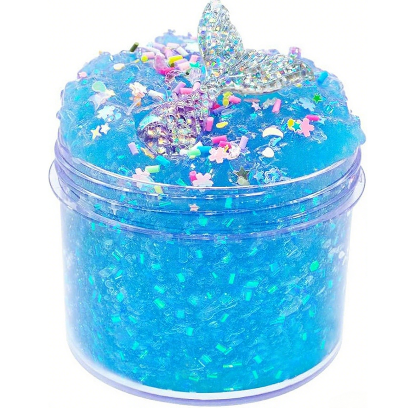 Crunchy Slime, ASMR Slime, Stress Relief Slime Toy