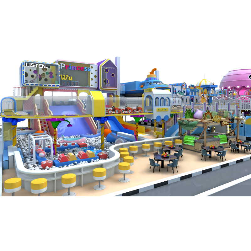Indoor Playground Equipment, Ocean Theme playground Equipment
