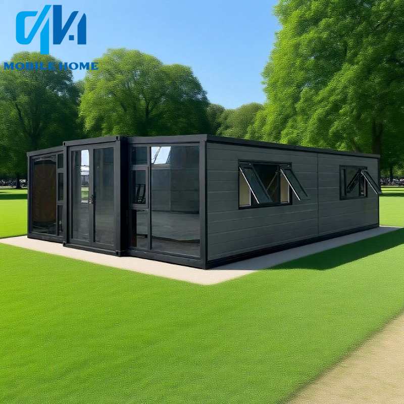 30FT Double-Wing Expandable Container House for Versatile Living.