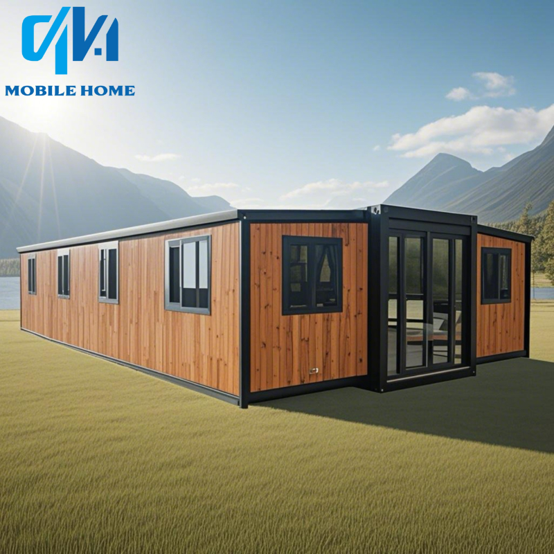 40FT Double-Wing Expandable Container House Design.