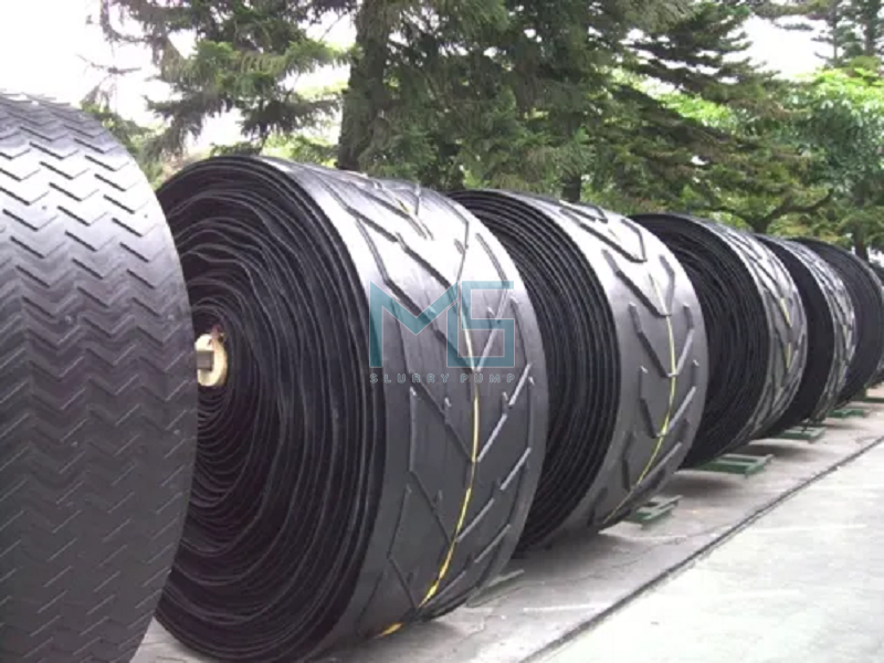 Patterned Chevron Conveyor Belt