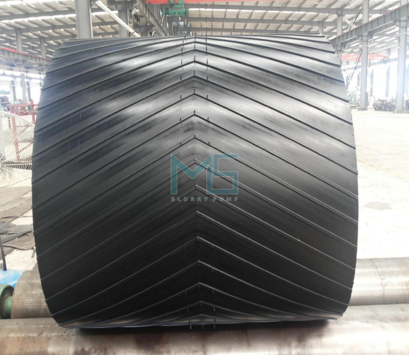 Patterned Chevron Conveyor Belt