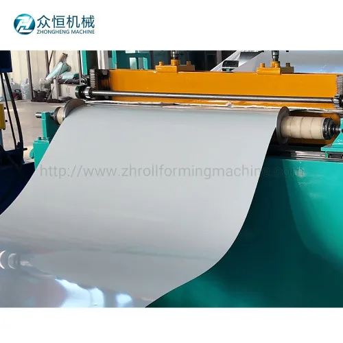 1mm Thick Steel Coil Slitting Line with Hydraulic Decoiler.