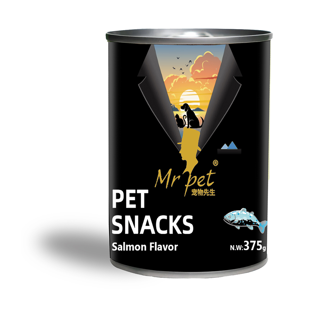 Mr.pet Salmon Flavored Pet Canned for Cats and Dogs