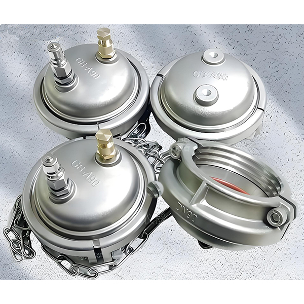 Stainless Steel End Caps for Hydrostatic Testing