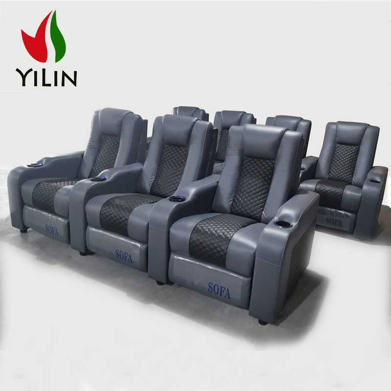 Reclining Lounge VIP Club Theater Sofa R933