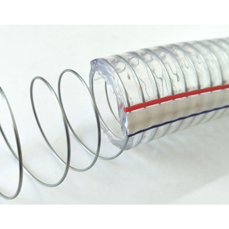 PVC Steel Wire Hose – Strong, Transparent & Crush Resistant