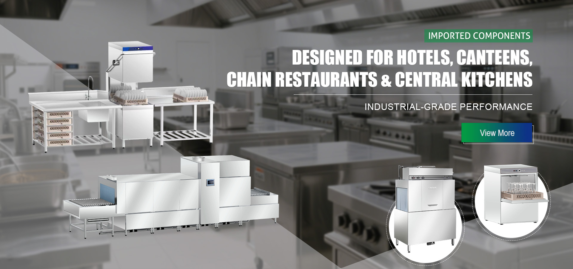 Commercial Dishwasher Manufacturer | Industrial Dishwashing Solutions ...