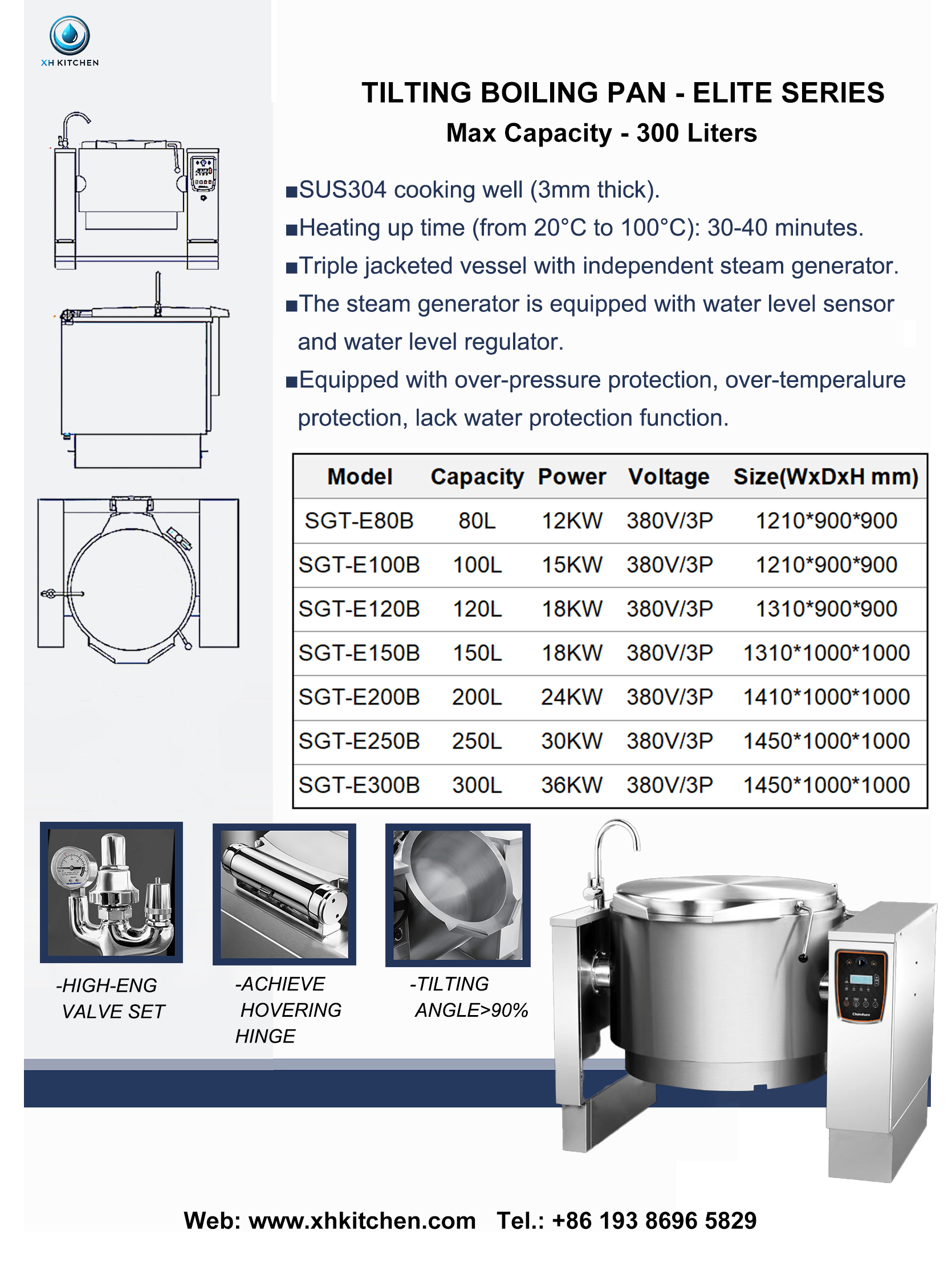 WHAT IS ELECTRIC TILTING BOILING PAN
