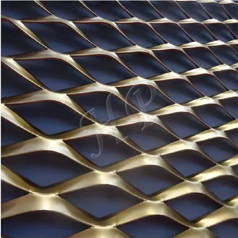 Metal Expandable Mesh Galvanized/Stainless Steel Material