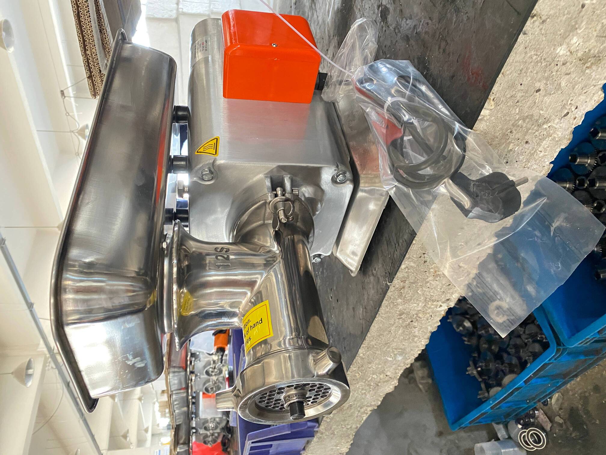 Industrial Meat Grinder, Heavy-Duty Meat Mincer for Commercial Use