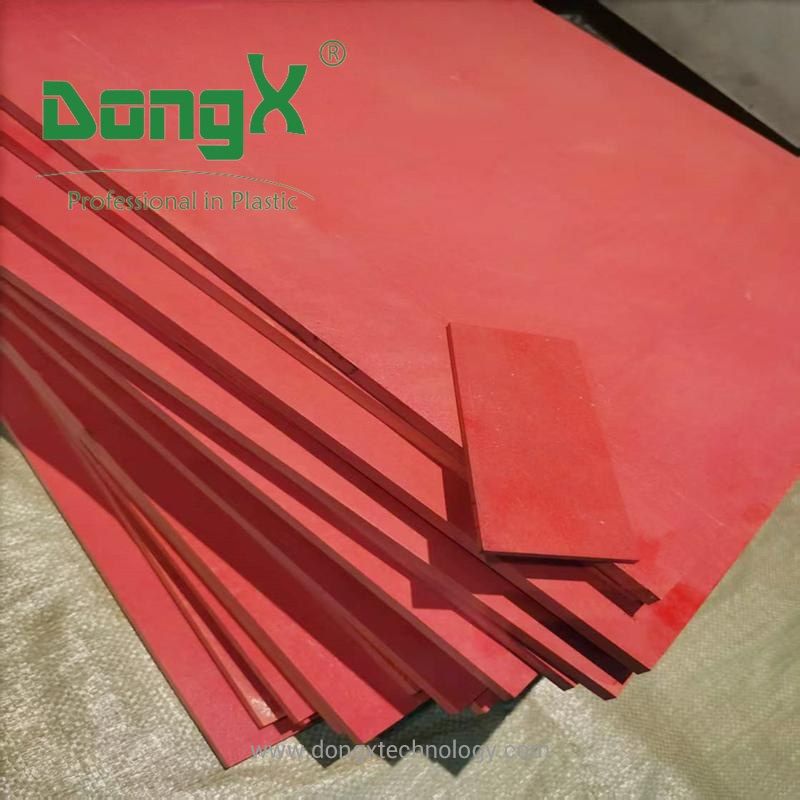 Red Durostone - High-Temperature Resistant Synthetic stone sheet