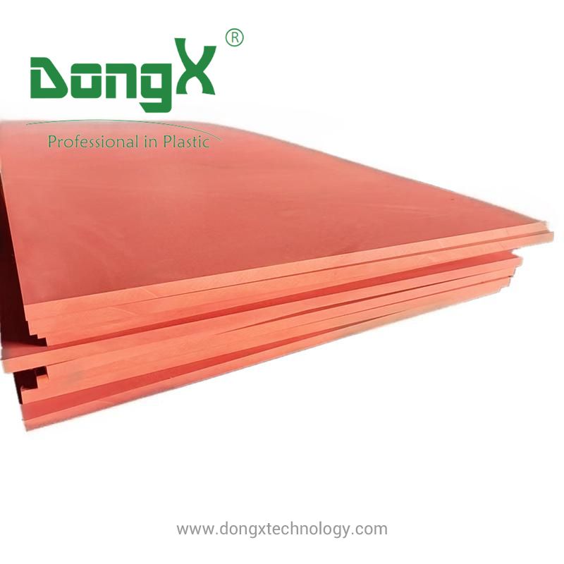 Red Durostone - High-Temperature Resistant Synthetic stone sheet