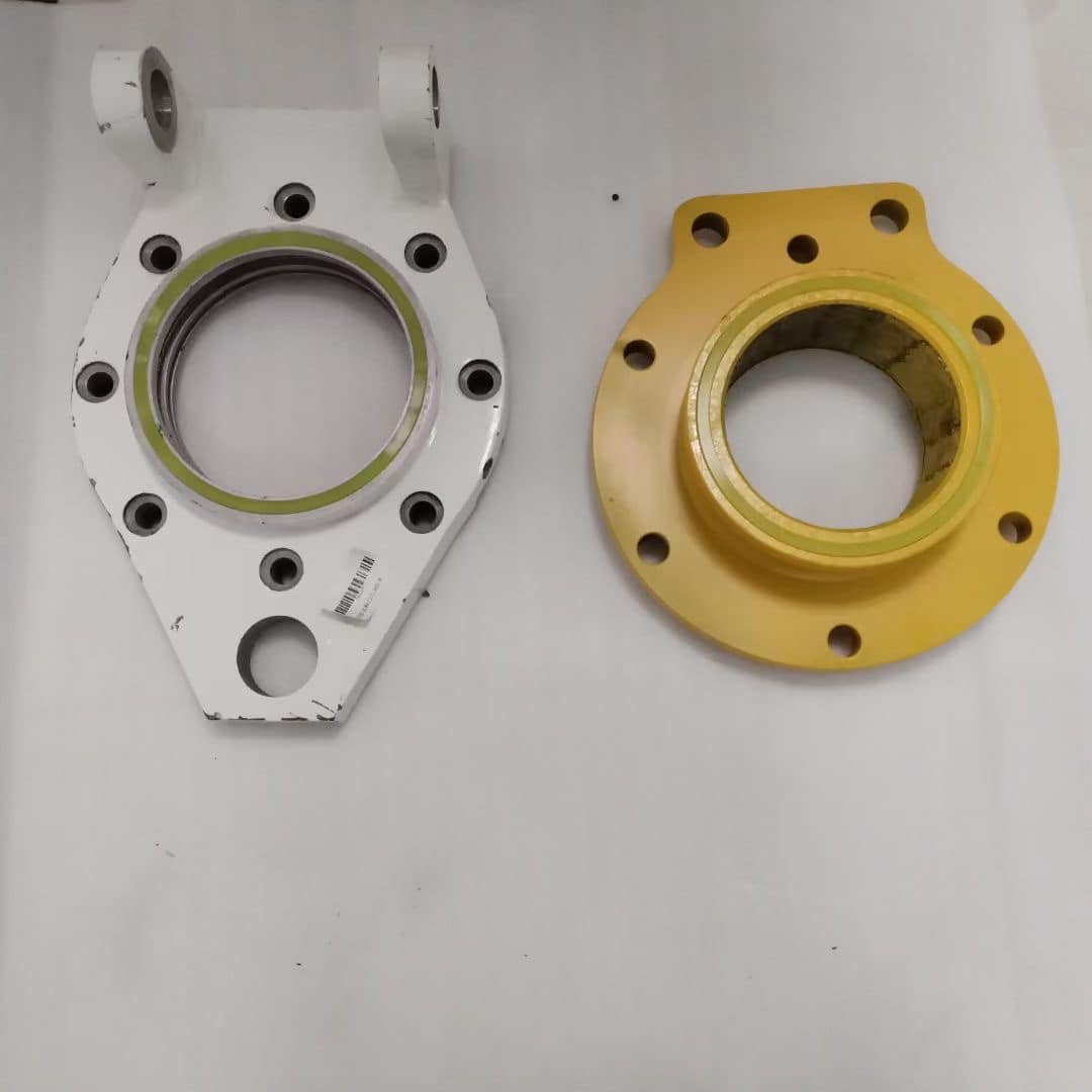 discharge outlet for truck mounted pump