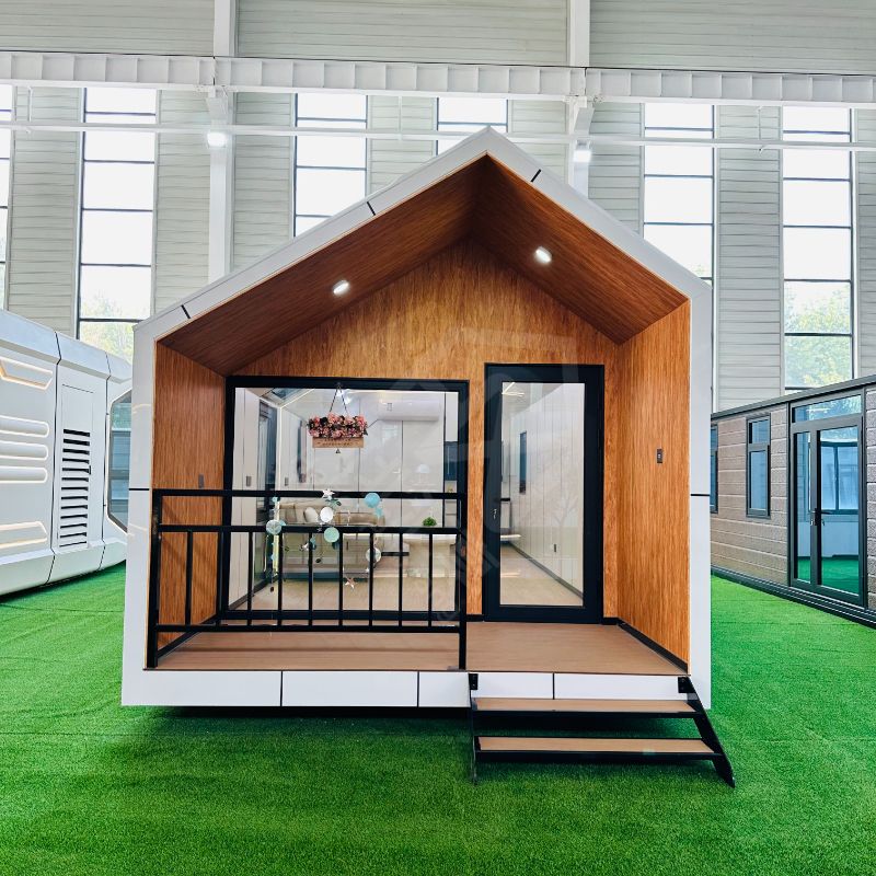 Triangular Roof Container House Can Be Used to Vocation House