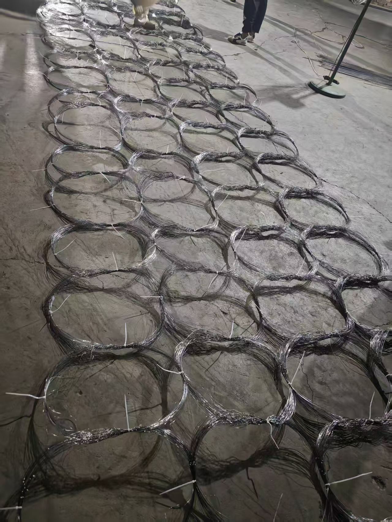Anti,Tank Obstacle Net,Tank barrier mesh,протитанкова,сітка загороджувальна