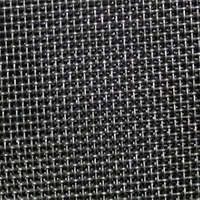 Black wire mesh supplied in rolls or cut filter discs.