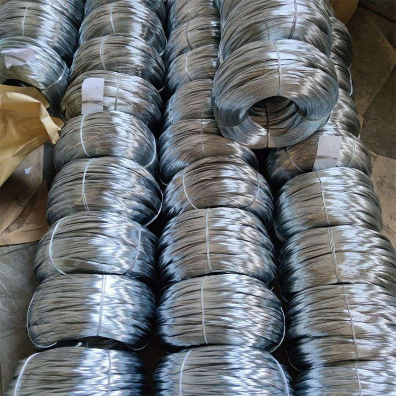 Electro galvanized redraw wire
