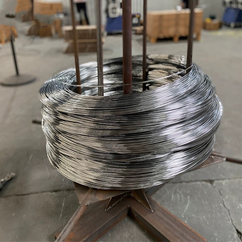 Electro galvanized redraw wire