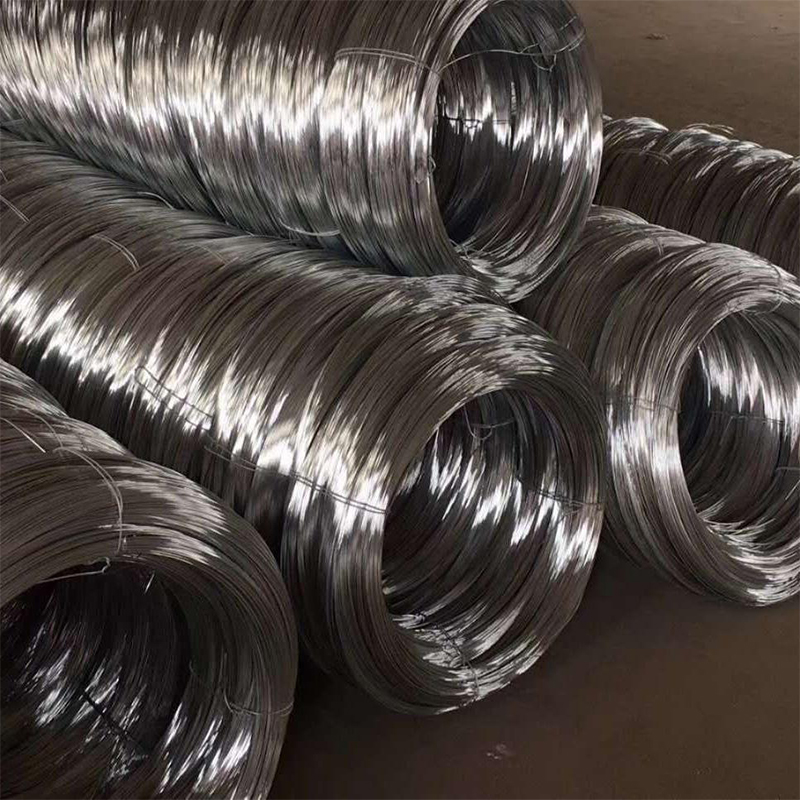 Electro galvanized redraw wire