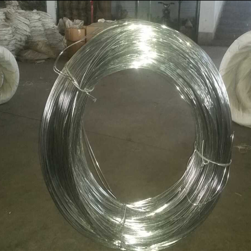 Electro galvanized redraw wire