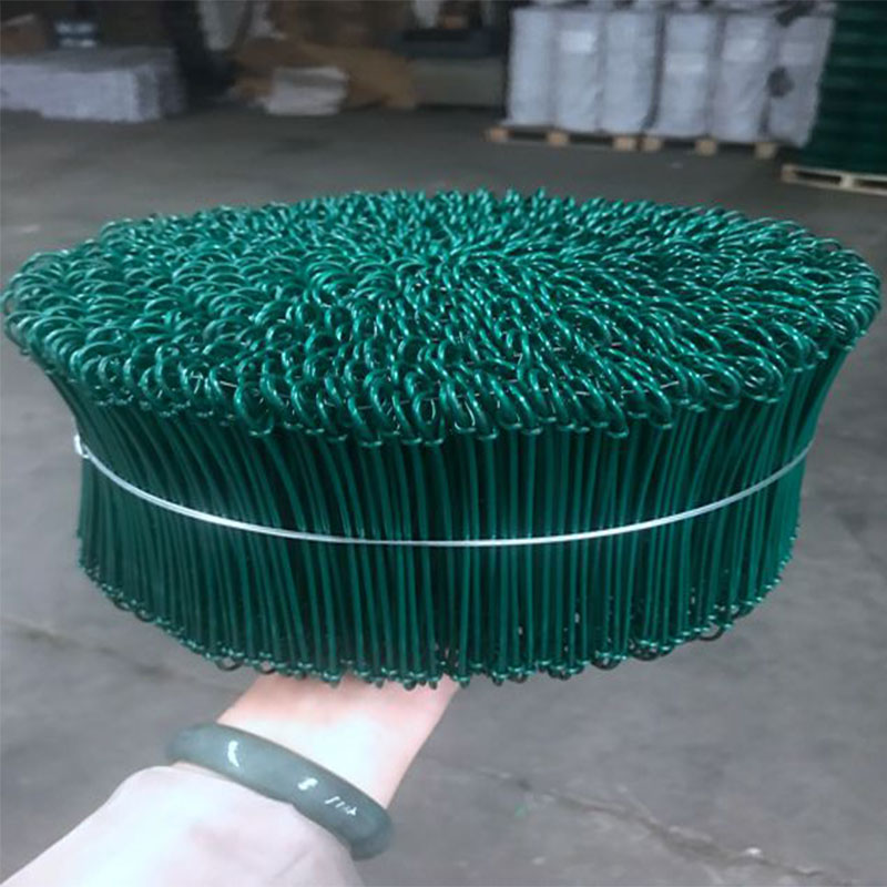 PVC Coated Double Loop Wire Ties,16-Gauge