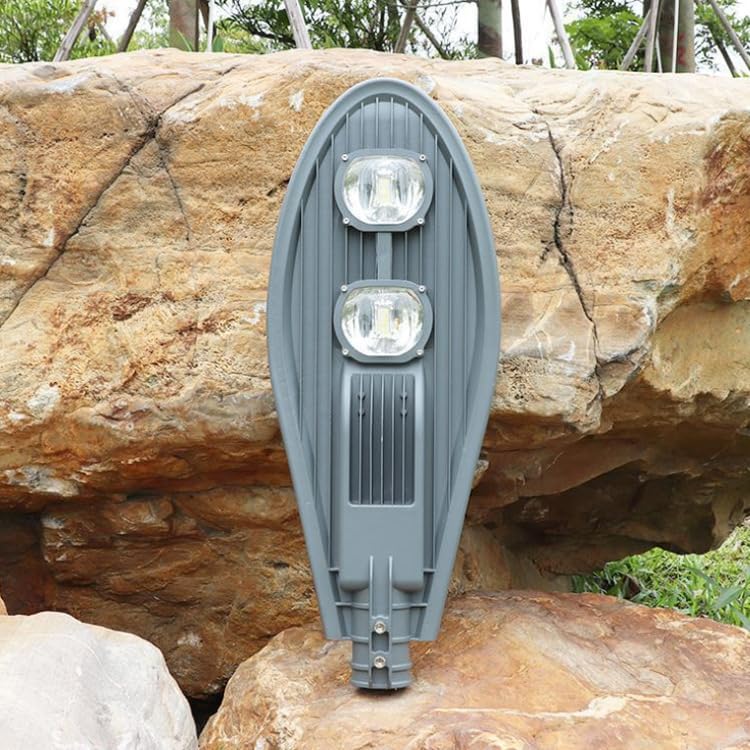 50-200W Smart LED Street Lamp - IP65 Die-Cast Design.